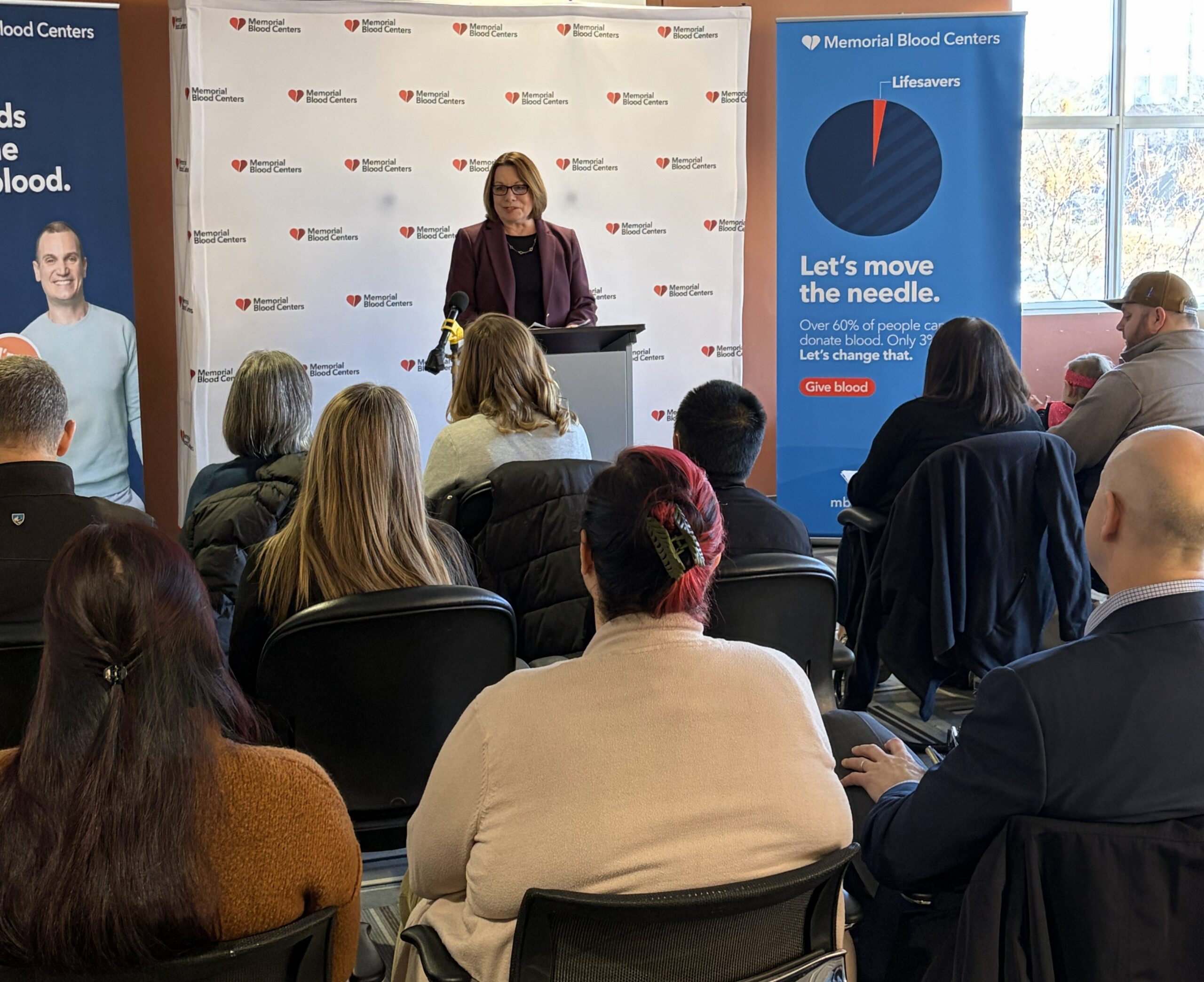 Memorial Blood Centers, Elected Officials, and Healthcare Leaders Mark ...